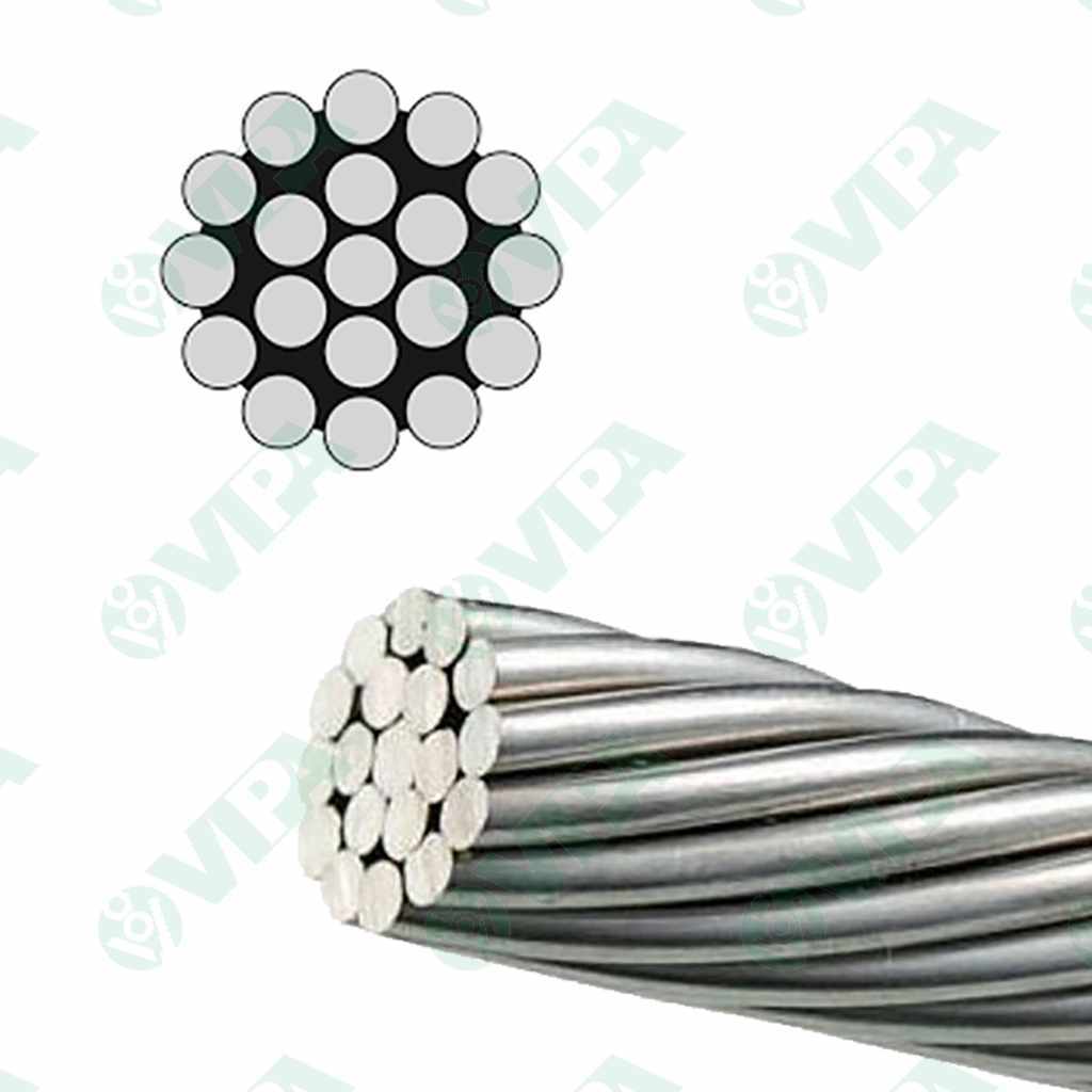 Stainless steel cable 1x19